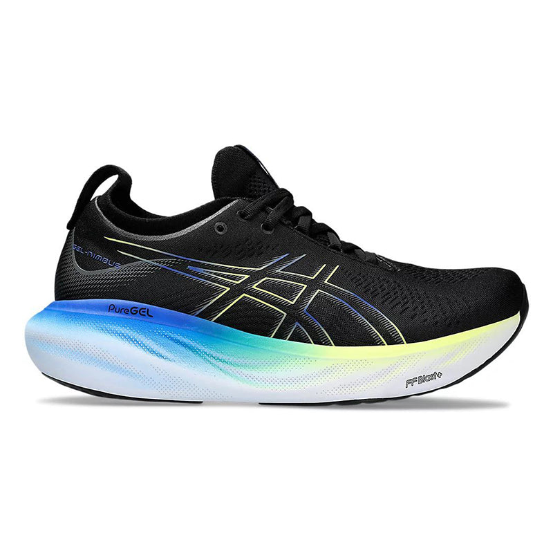 Asics Running Gel-Nimbus 25 Adults Running Shoes Male Black 1011B547 ...